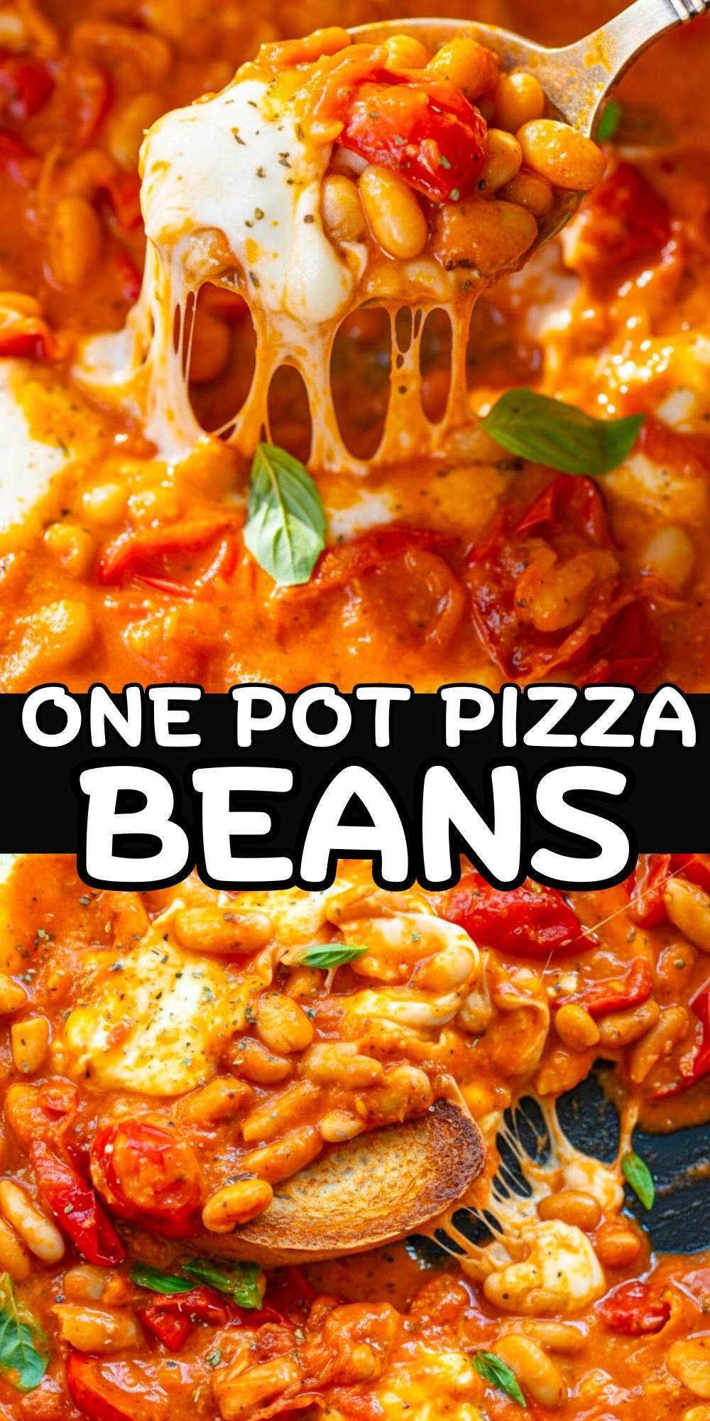 Pizza Beans (Easy One Skillet) - The Plant Based School