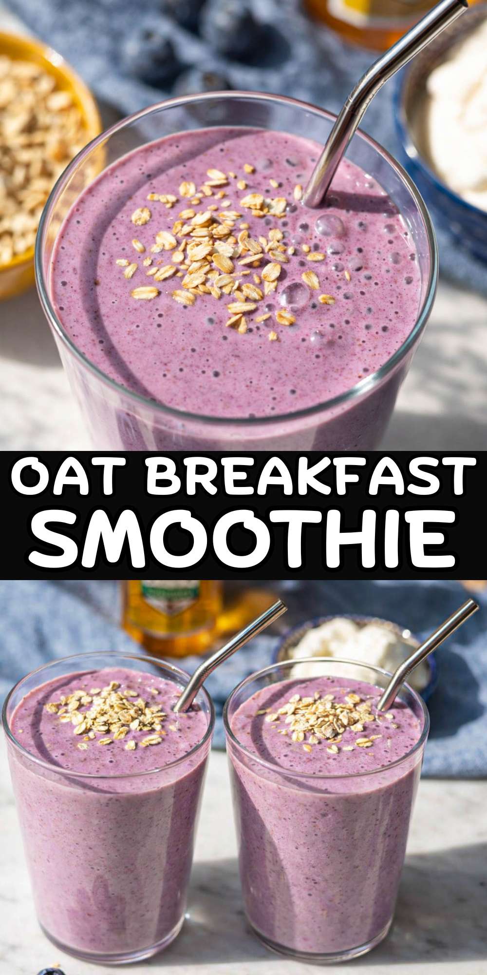 Greek Yogurt Breakfast Smoothie (5 Kitchen Staples) - The Plant Based ...