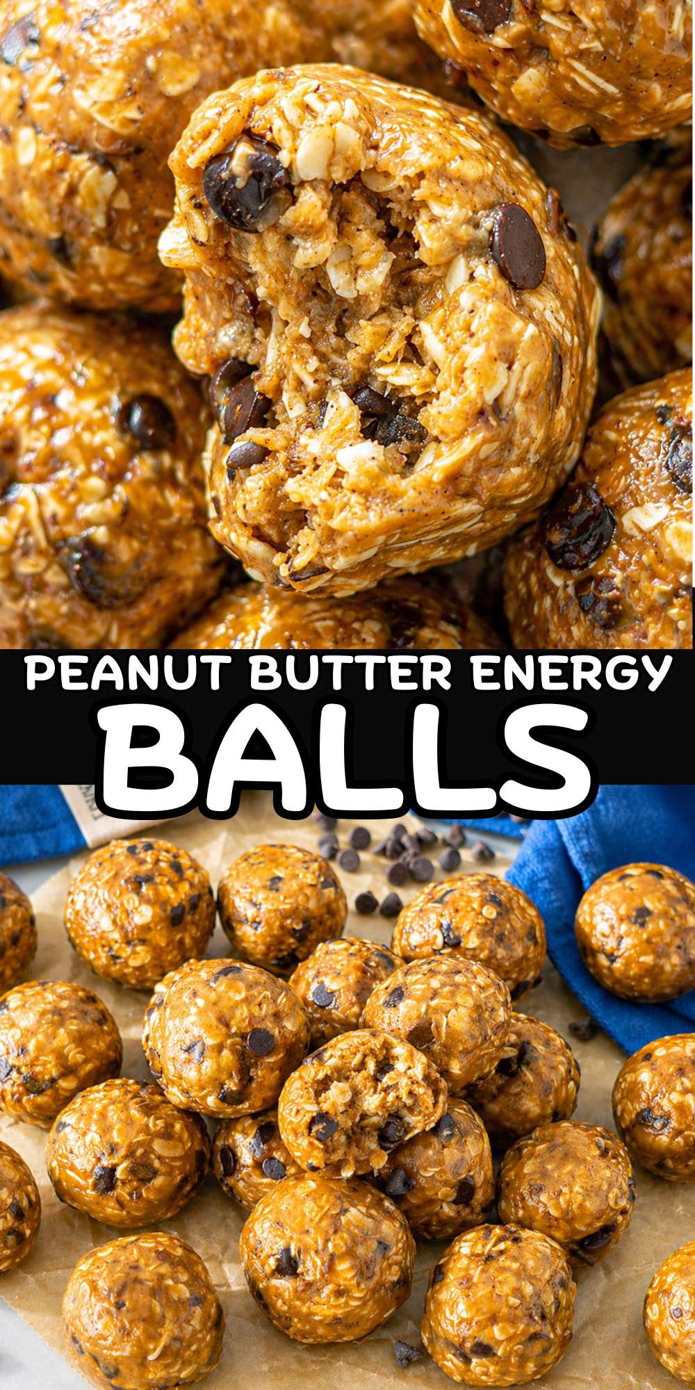 Easy Peanut Butter Energy Balls (Healthy, No Bake Snack) - The Plant ...