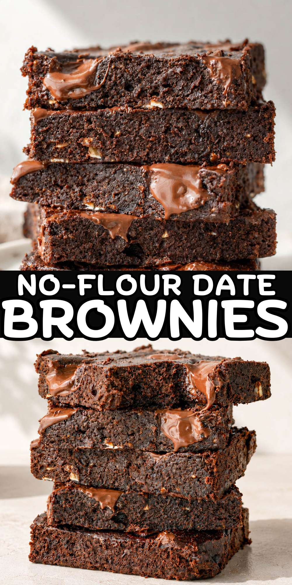 Date Brownies (No Refined Sugar, Rich Chocolate Flavor) - The Plant ...
