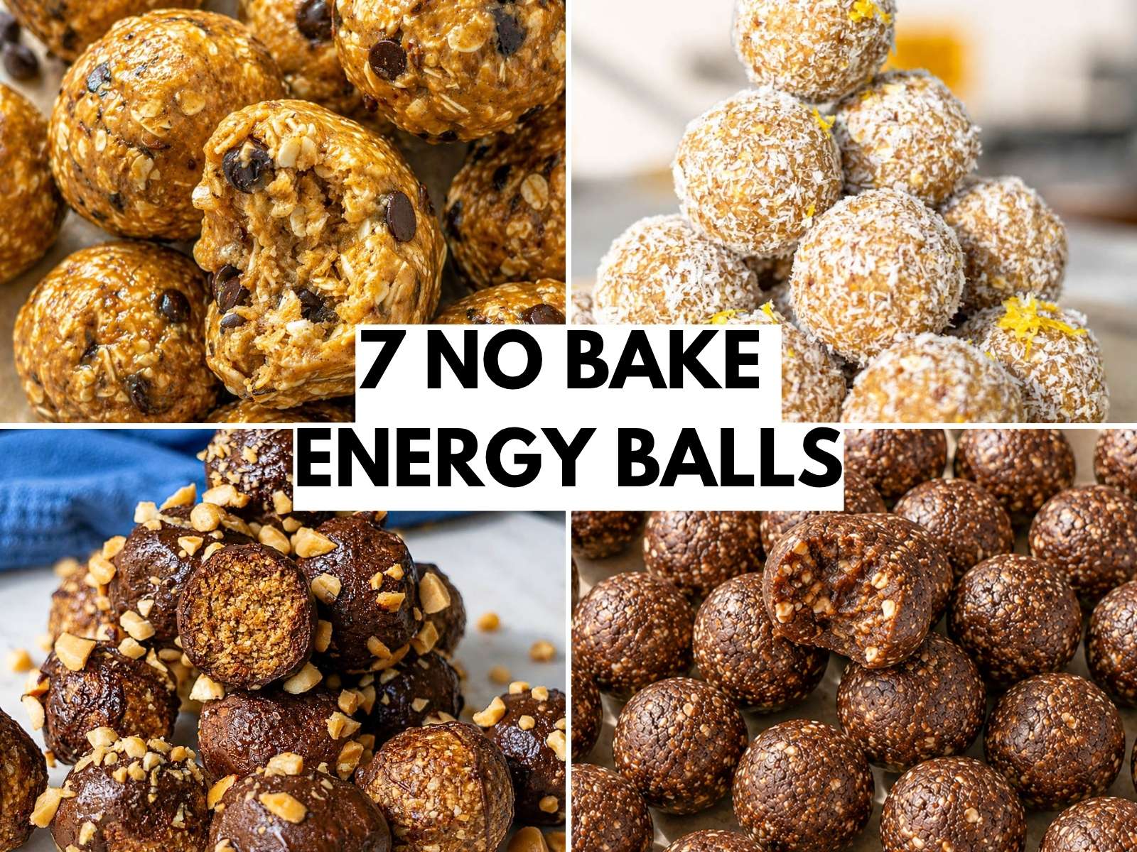 7 Energy Ball Recipes That Taste Like Dessert - The Plant Based School
